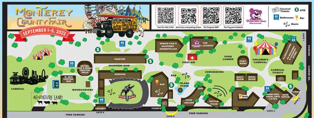 Fair Map - Monterey County Fairgrounds