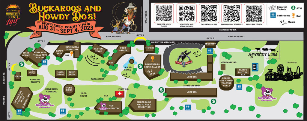 Fair Map - Monterey County Fairgrounds