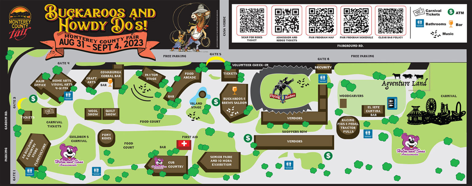 Fair Map - Monterey County Fairgrounds