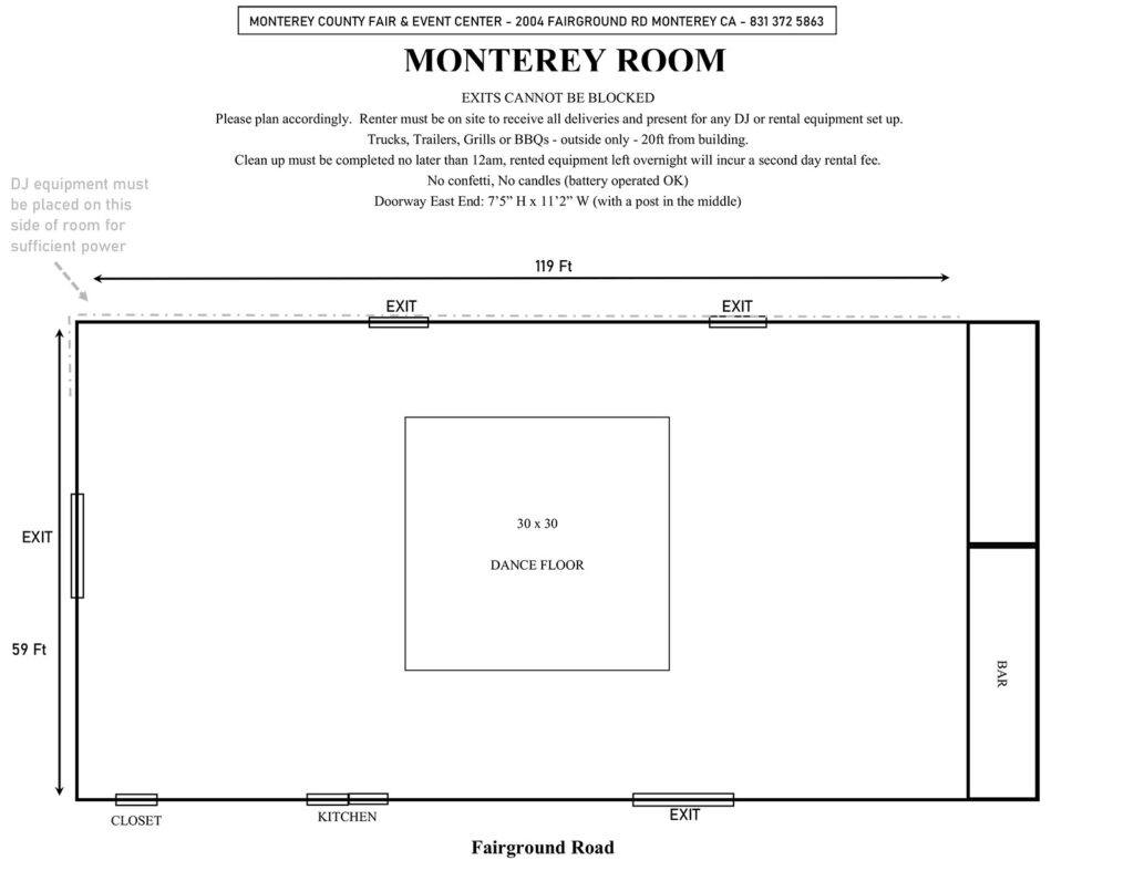 Private Events - Monterey County Fairgrounds
