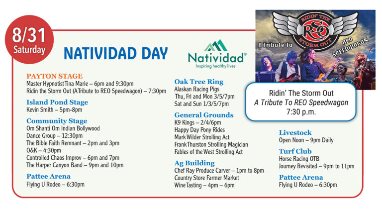 Daily Schedules - Monterey County Fairgrounds