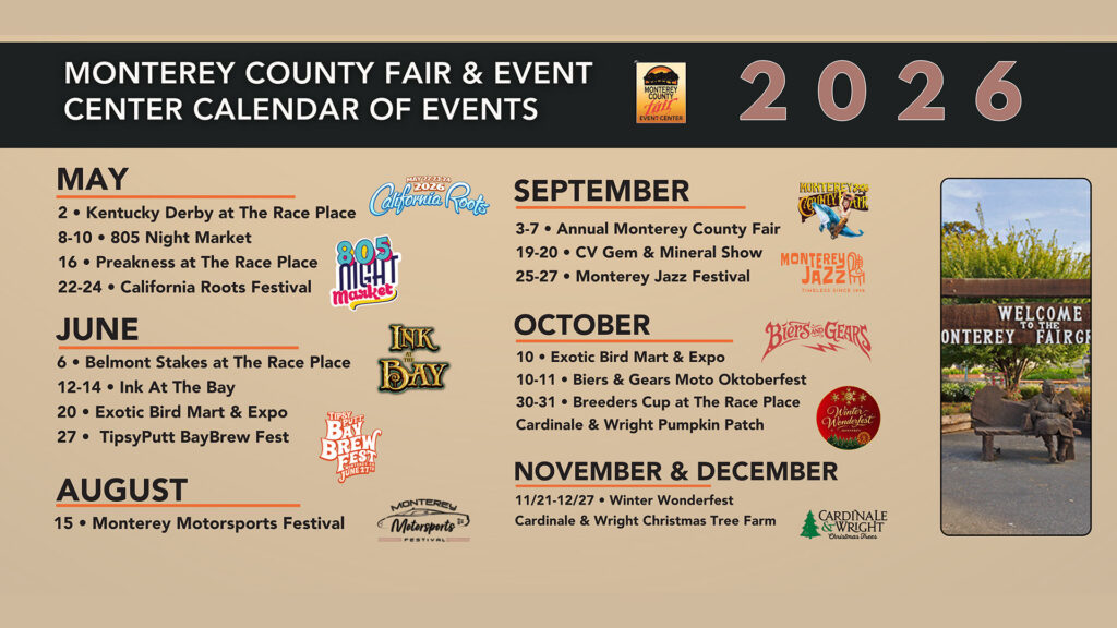 Event Calendar - Monterey County Fairgrounds